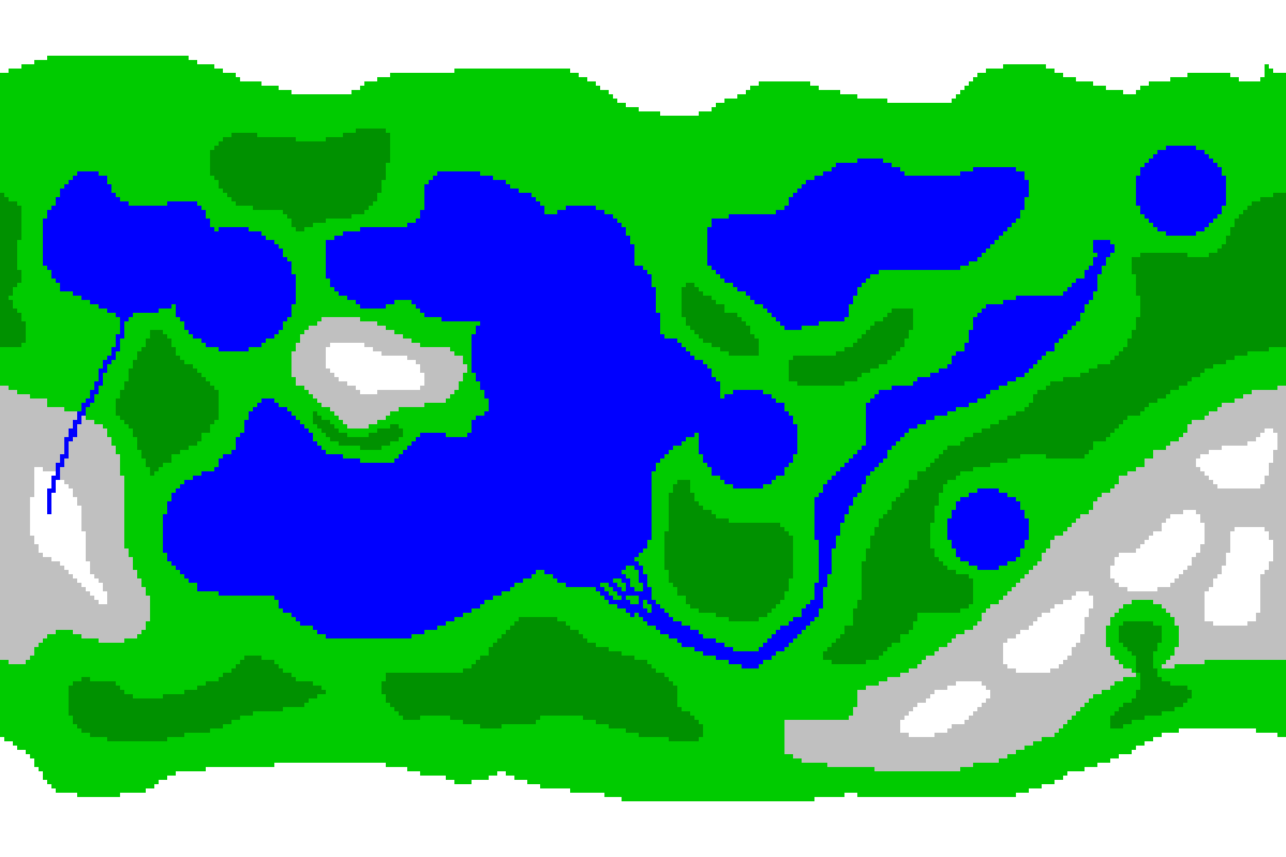 Pixilart - Map of Tyr post terraforming by RandomYT05