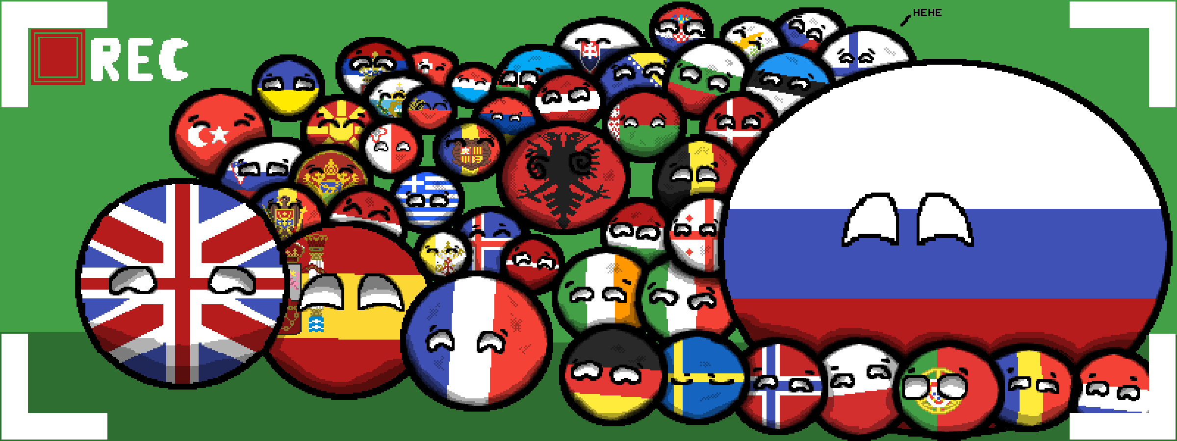 Pixilart - Europe Countryballs by Swagistan
