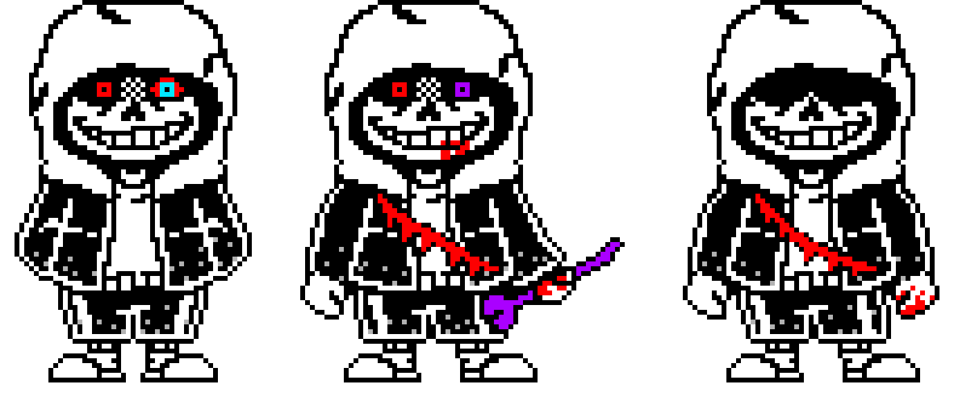 Editing dusttale last genocide - Free online pixel art drawing tool ...