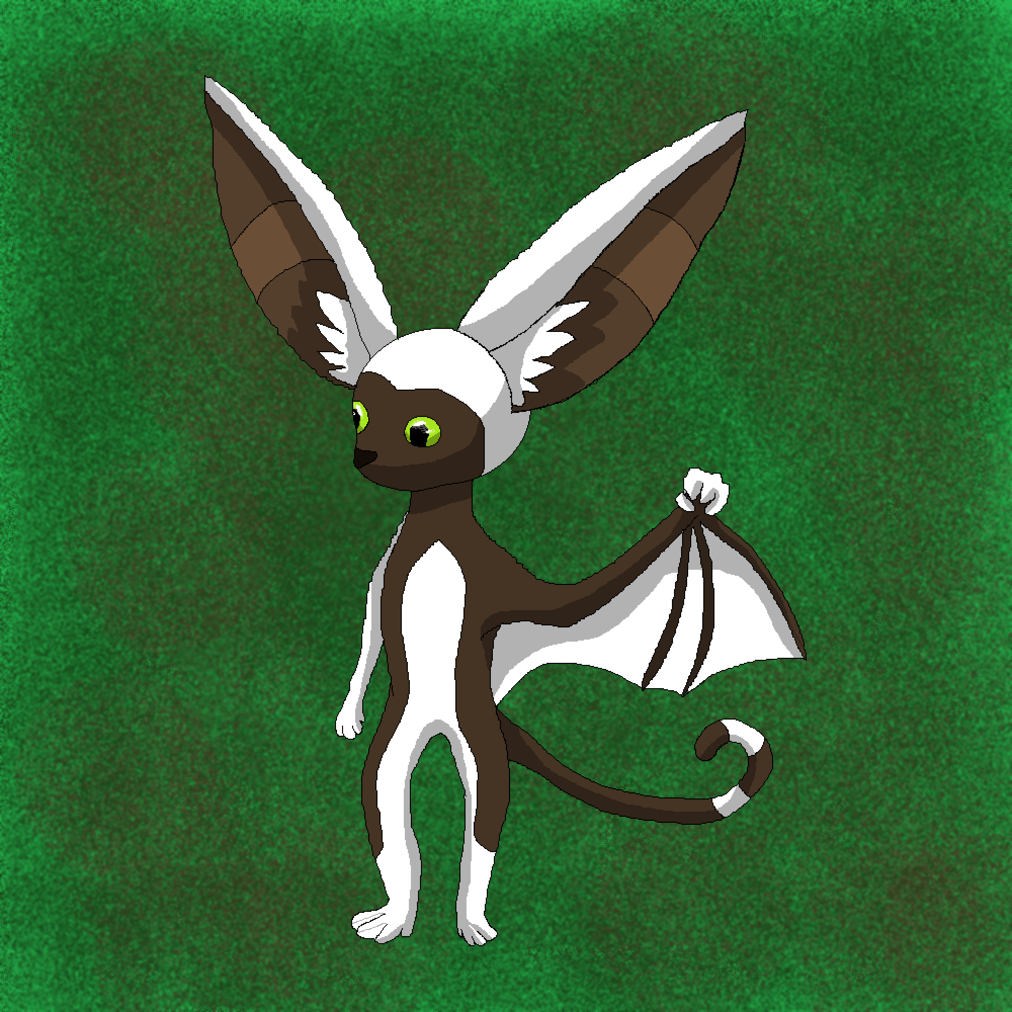 Pixilart - Momo the Lemur (Redraw) by Thunderbird509