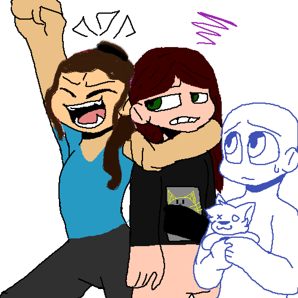 Pixilart - That one trio by baddie-is-in-th