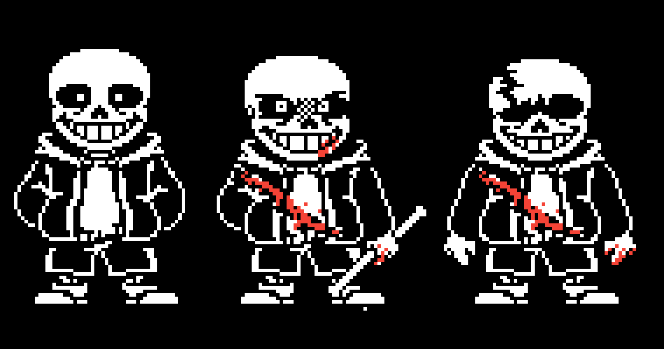 Pixilart - Sans Undertale LB Base by Matthew2013