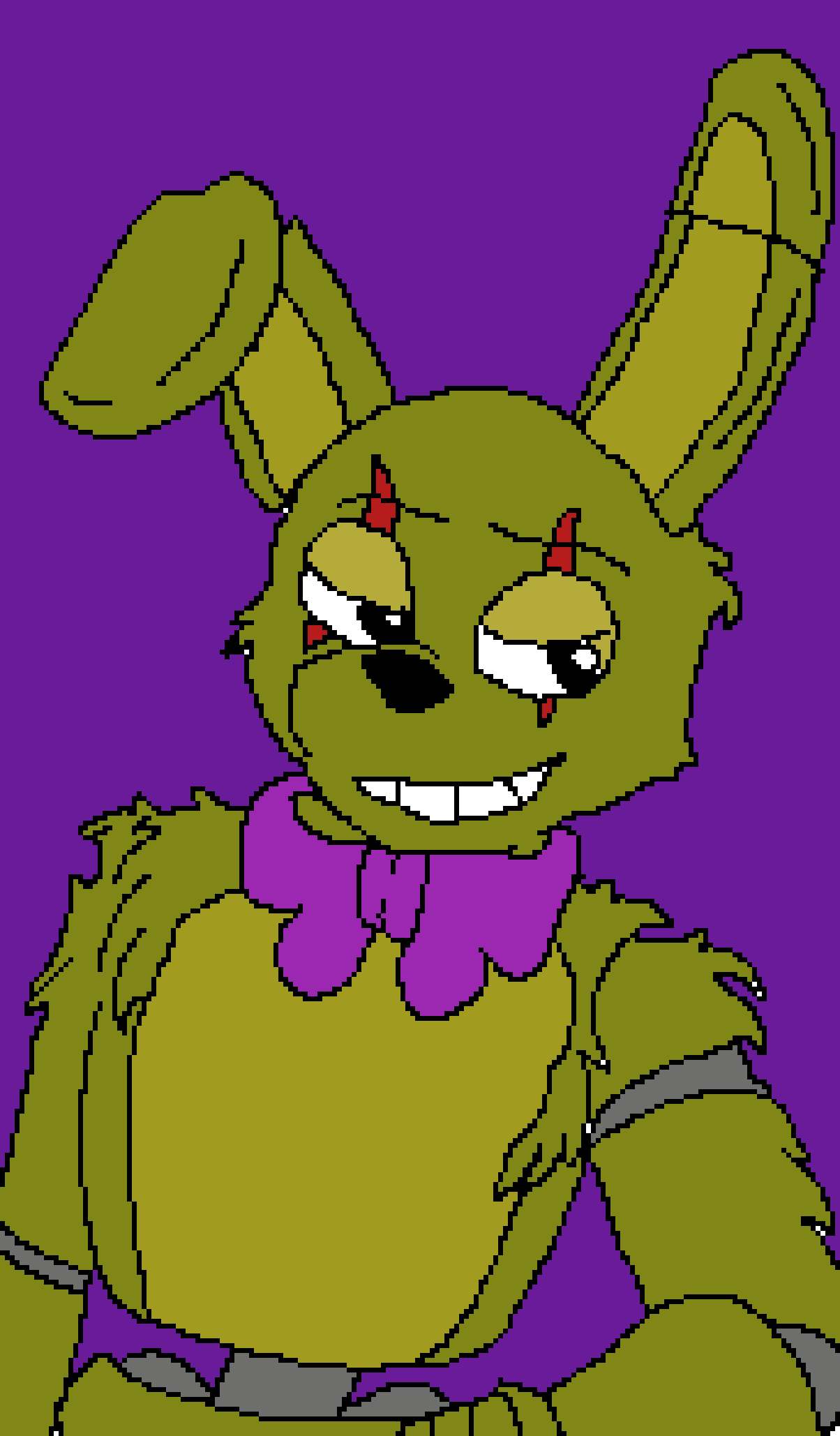Pixilart - Springtrap by Prismwarrior
