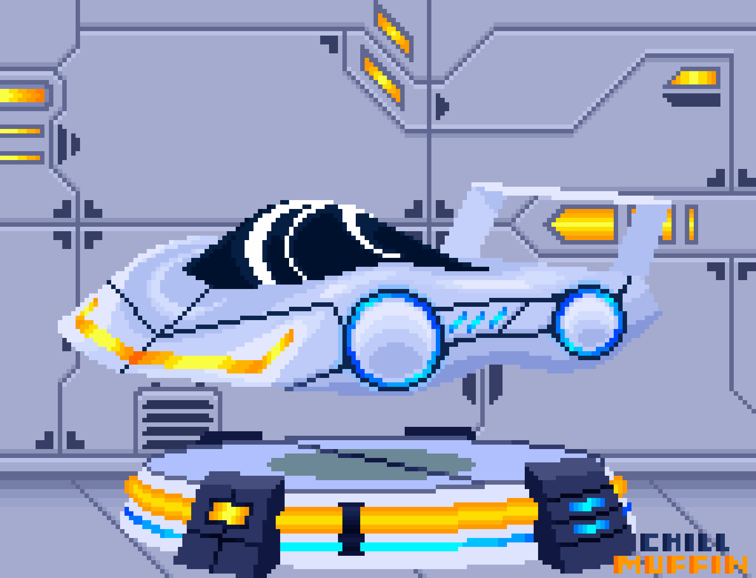 Pixilart - Experimental MagLev Automobile (EMA) by Peaceforthesoul