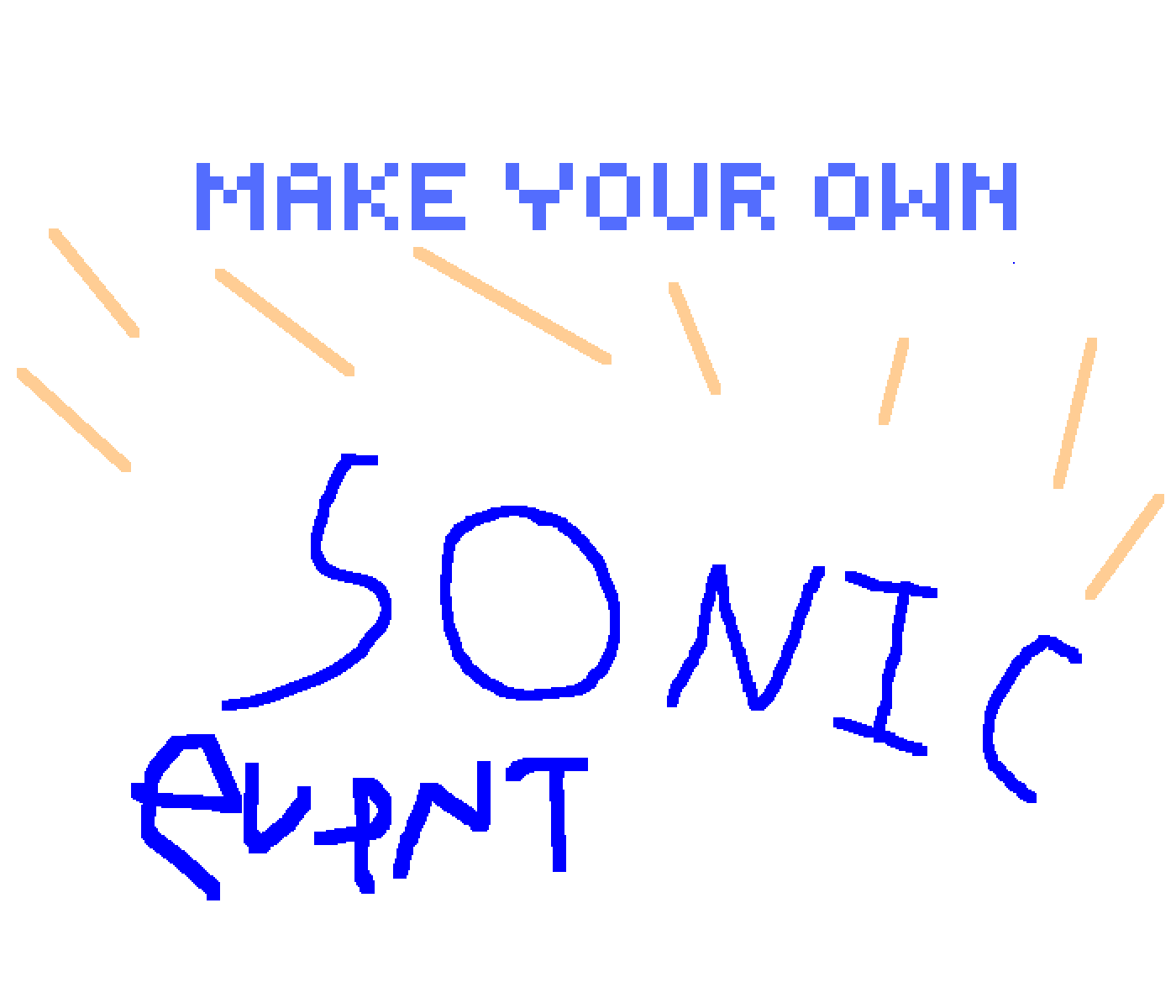 Pixilart - Event: make your own Sonic by dabrickies
