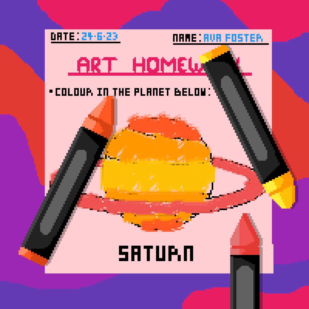 Pixilart - Art Homework by CoolG1319