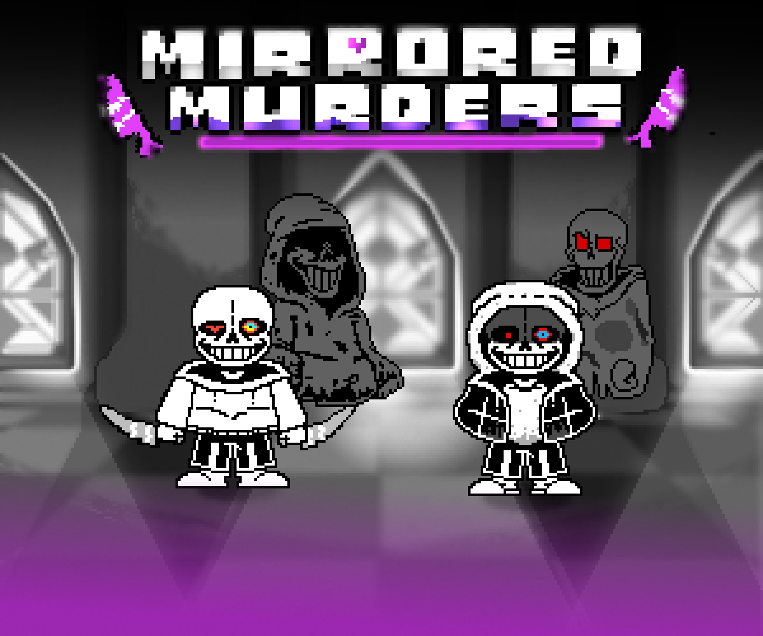 Pixilart - Mirrored Murders by CharaE-Official