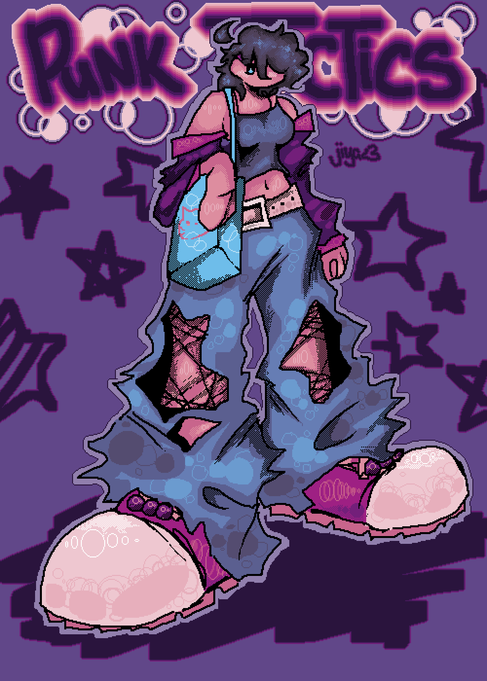 Pixilart - Punk Tactics !! by FreakyFrog