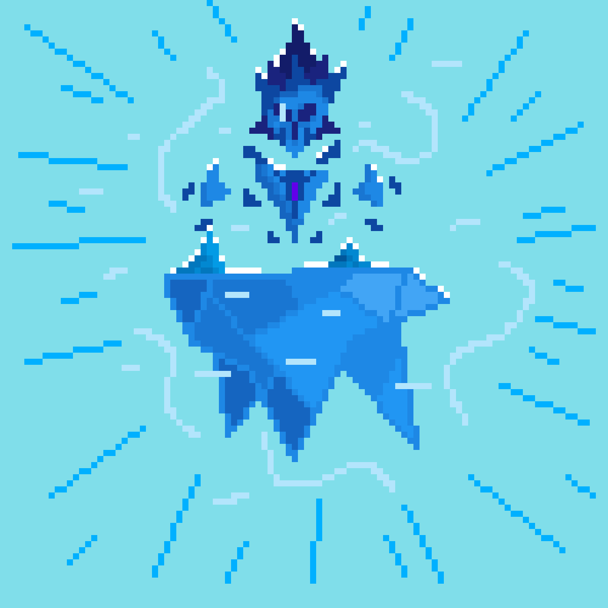 Pixilart - Ice king by pickleking