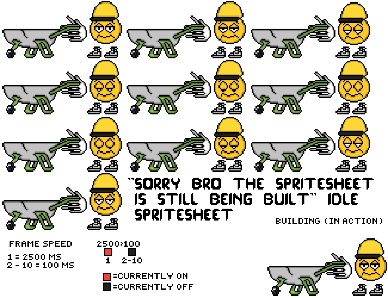 the spritesheet by bob-da-gloopie - Pixilart