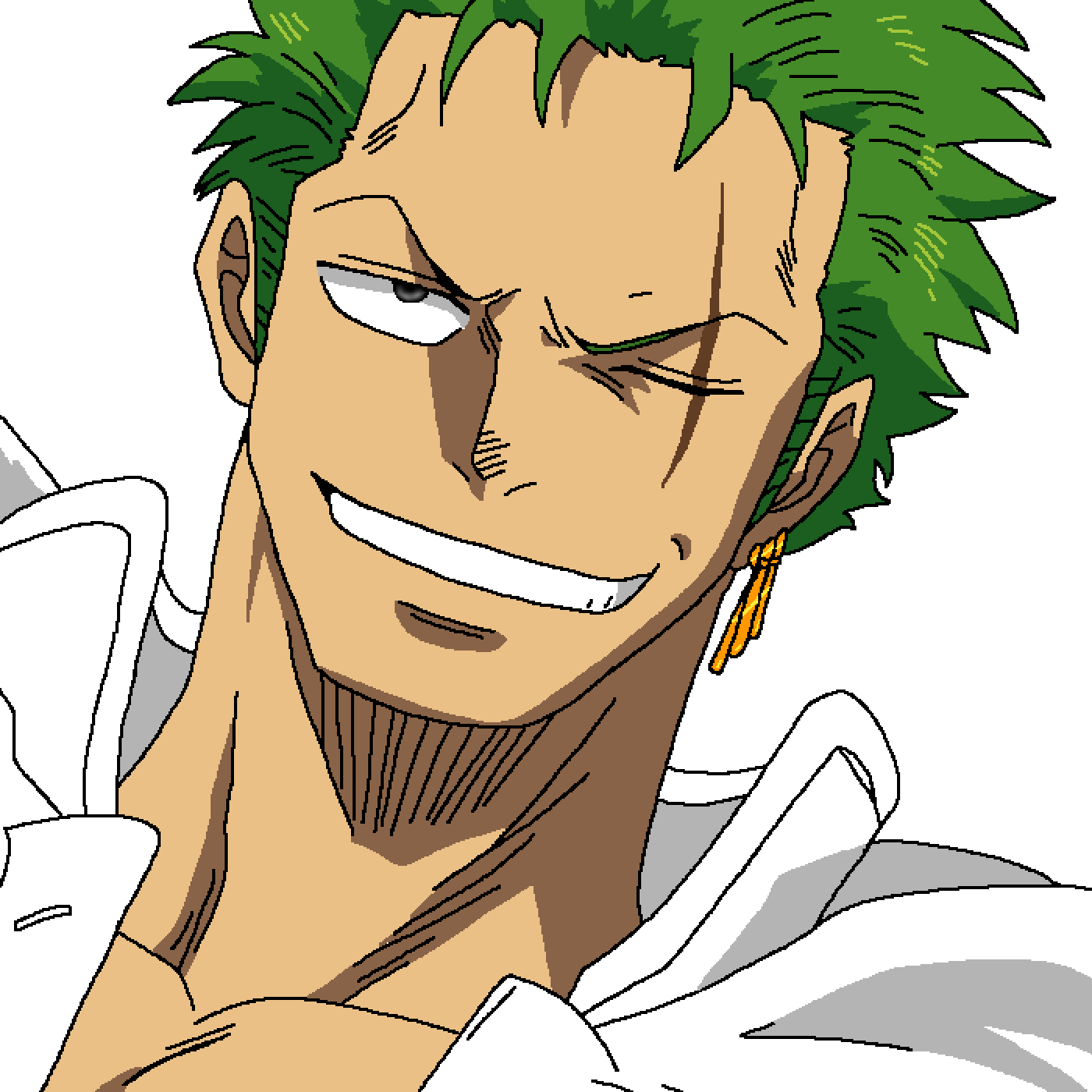 Pixilart - Zoro Base by Dyq4frLoDcnY6P1