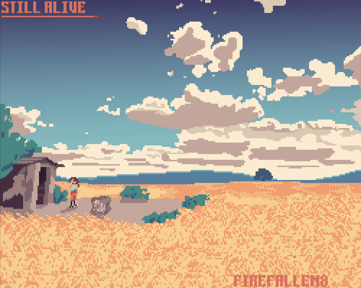 Pixilart - Still Alive Gif by FireFallen8