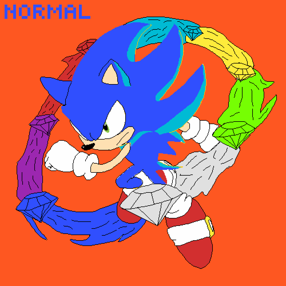 Pixilart - Sonic Forms by SonicT-Hedgehog