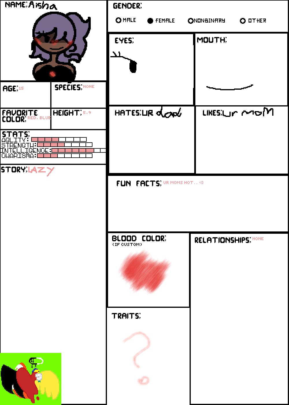 Old oc collabs by Aishaverycool - Pixilart