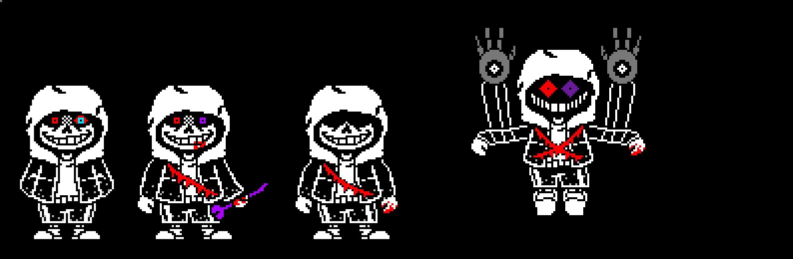 Pixilart - DUSTTALE LAST GENOCIDE PHASE 1-2-3-4 OLD by TEAM-ULB-NO-OFI