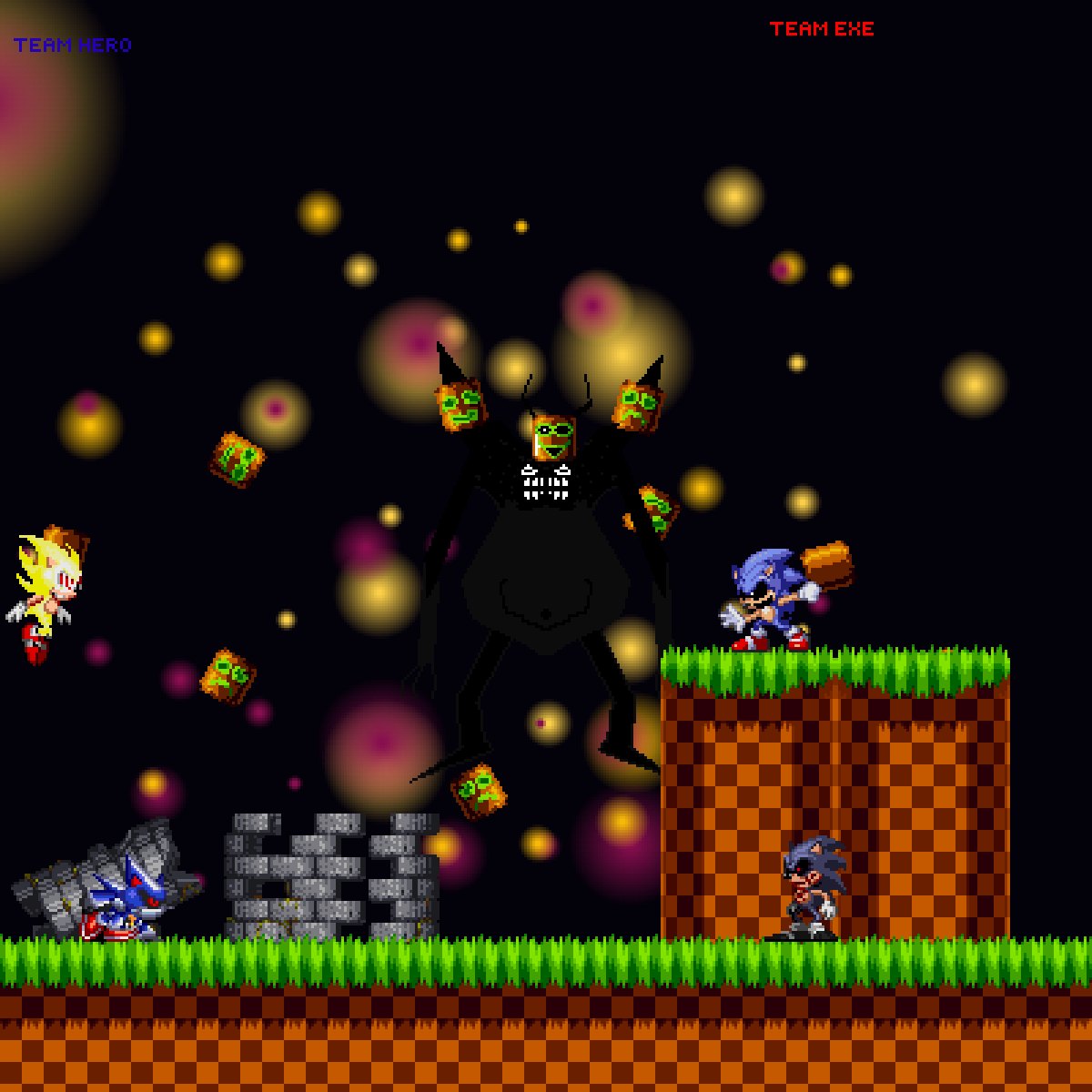 Pixilart - add yourself to team exe or team hero by Sillybillyalt