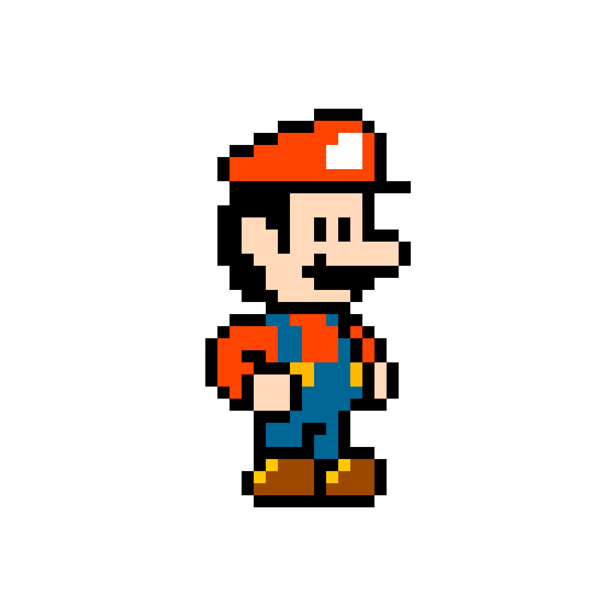 Pixilart - Mario Shrug by Chaza