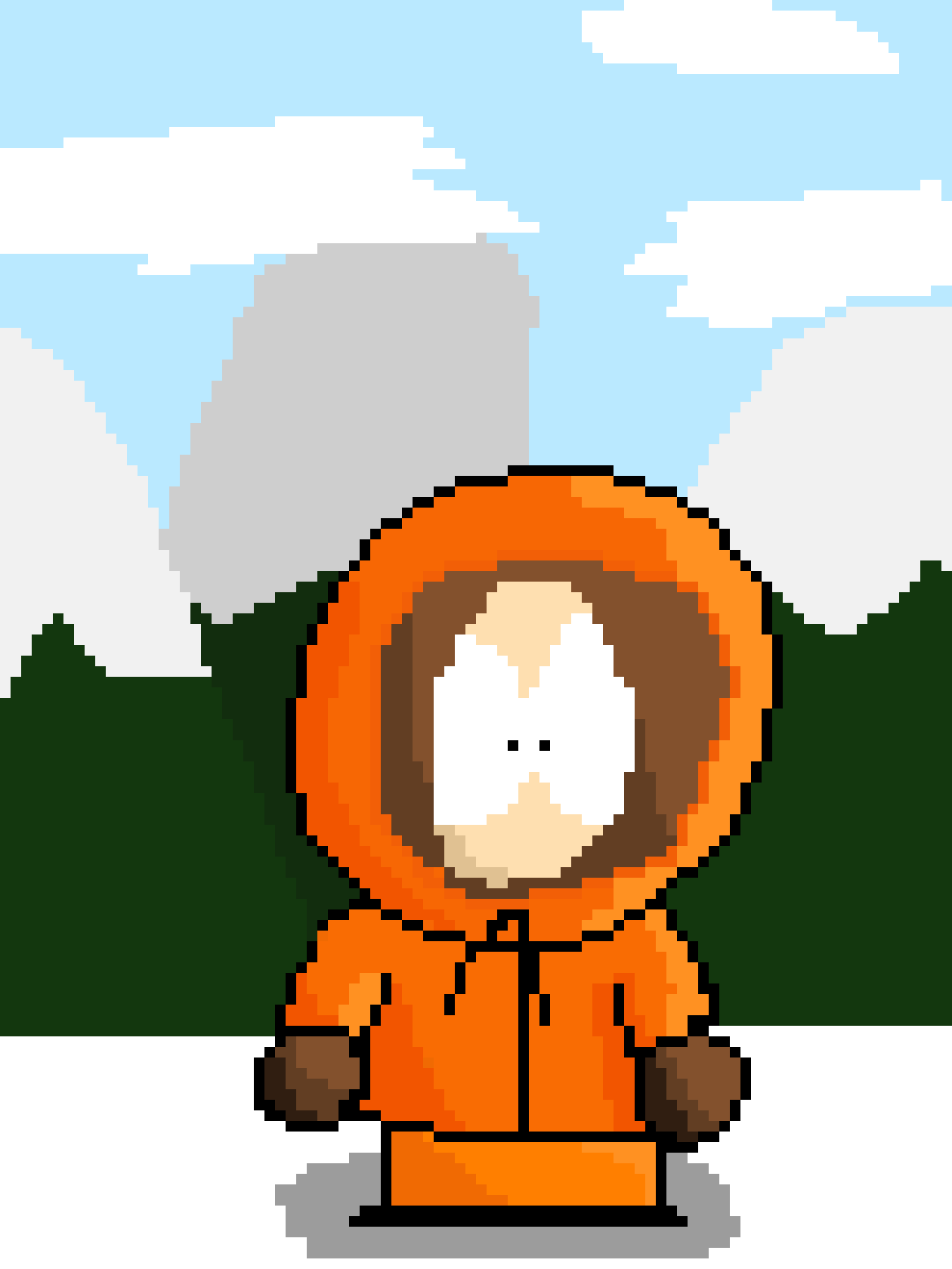 Pixilart - Kenny by SouthParkworld