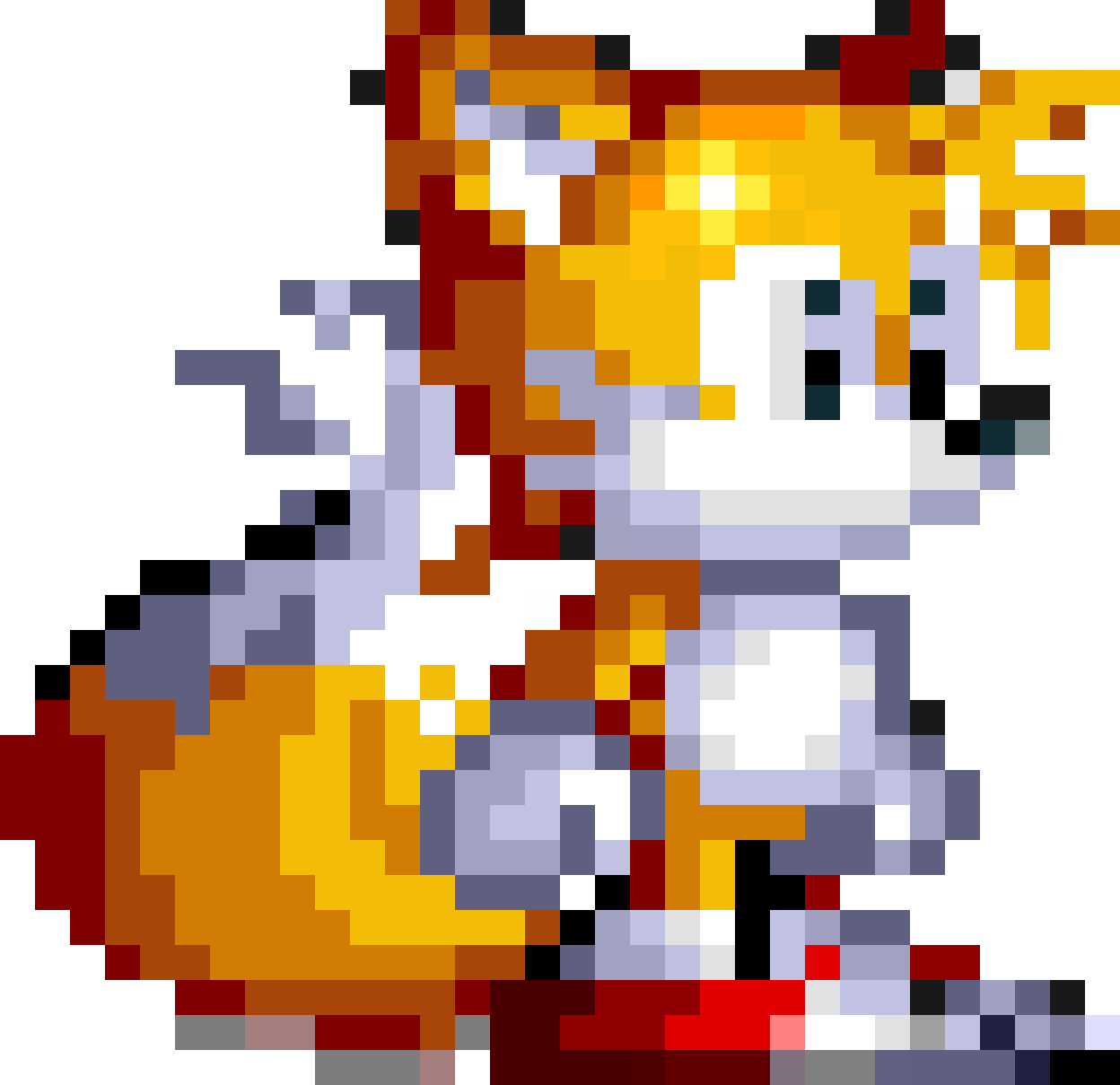 Editing Tails - Free online pixel art drawing tool - Pixilart