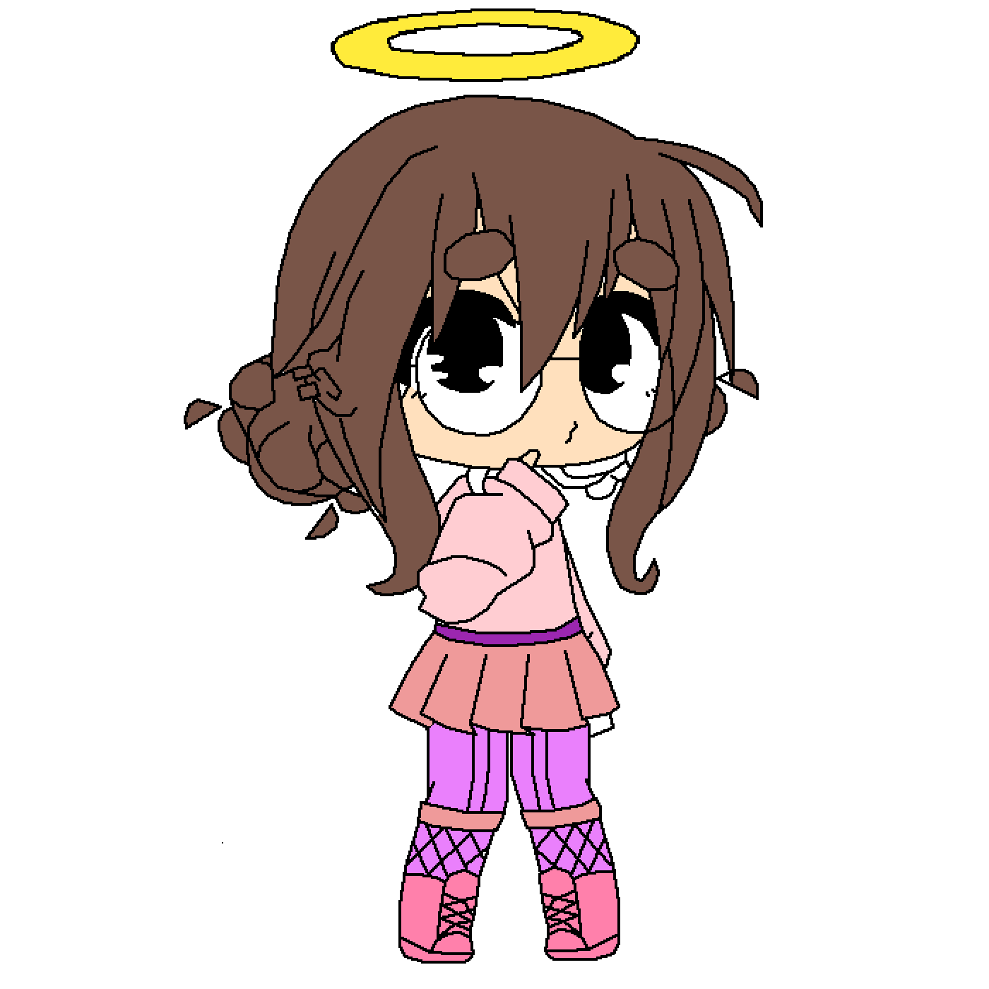 Pixilart - Cute gacha character by Sabrinah-Draws