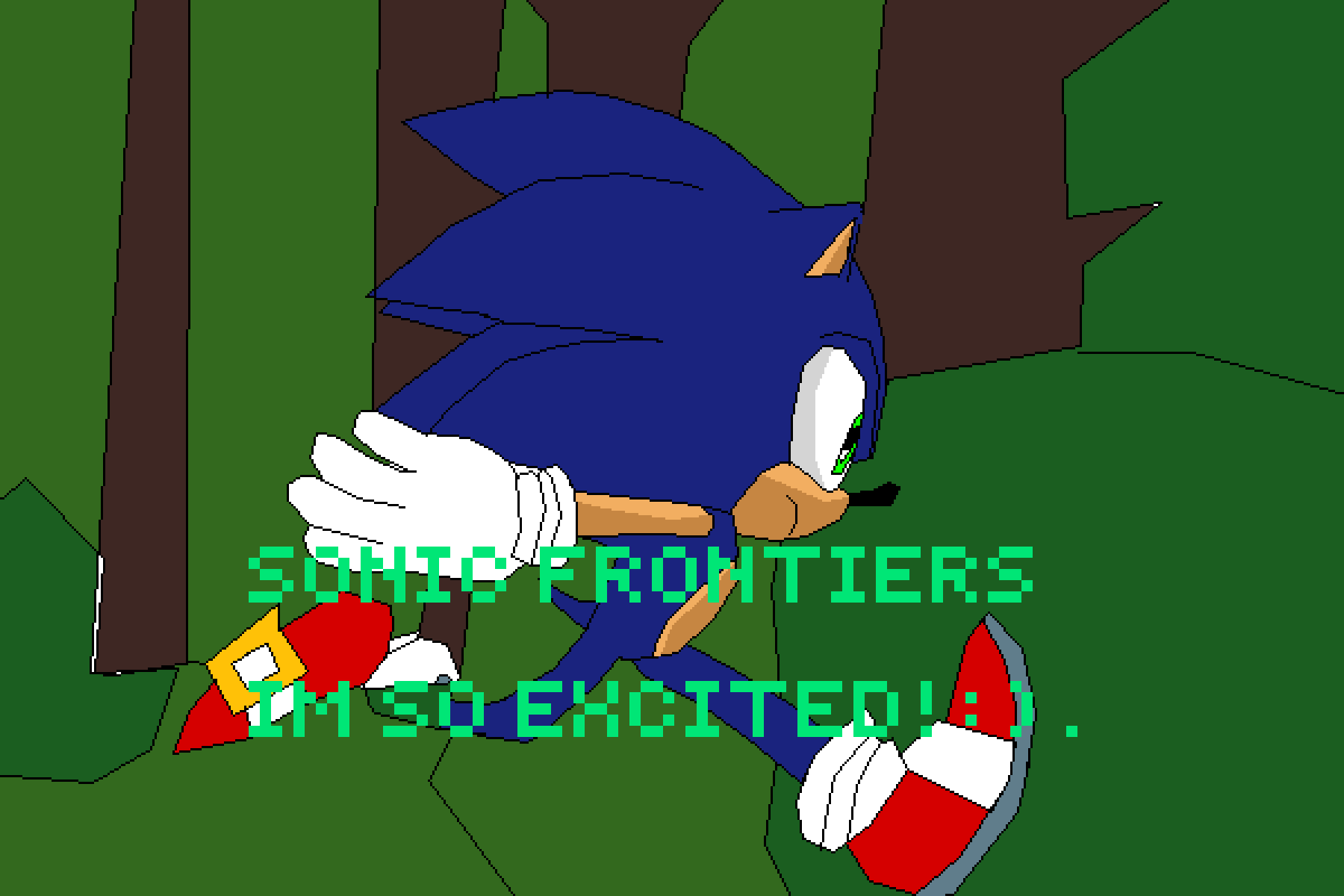 Pixilart - Sonic Frontiers Drawing by ModernSonic