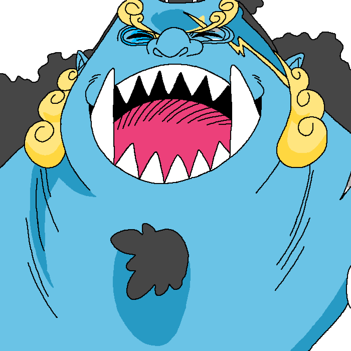 Pixilart - Jimbei Base by op-harleigh