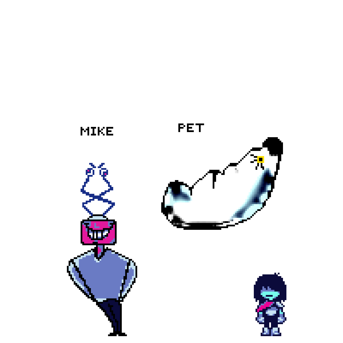 Pixilart - deltarune mike by vinder