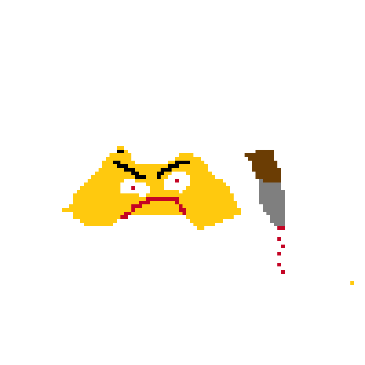 Pixilart - the angry man by popcatrellynice