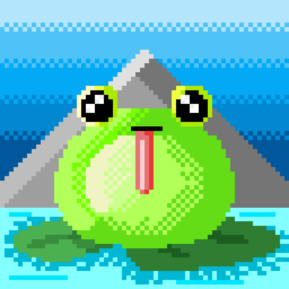 Pixilart - Frog Blob by CoolG1319