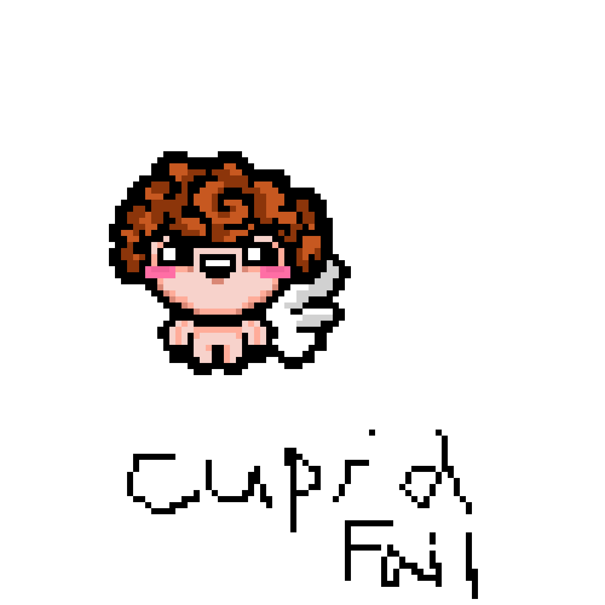 Pixilart - base isaac sprite by sbruzzy