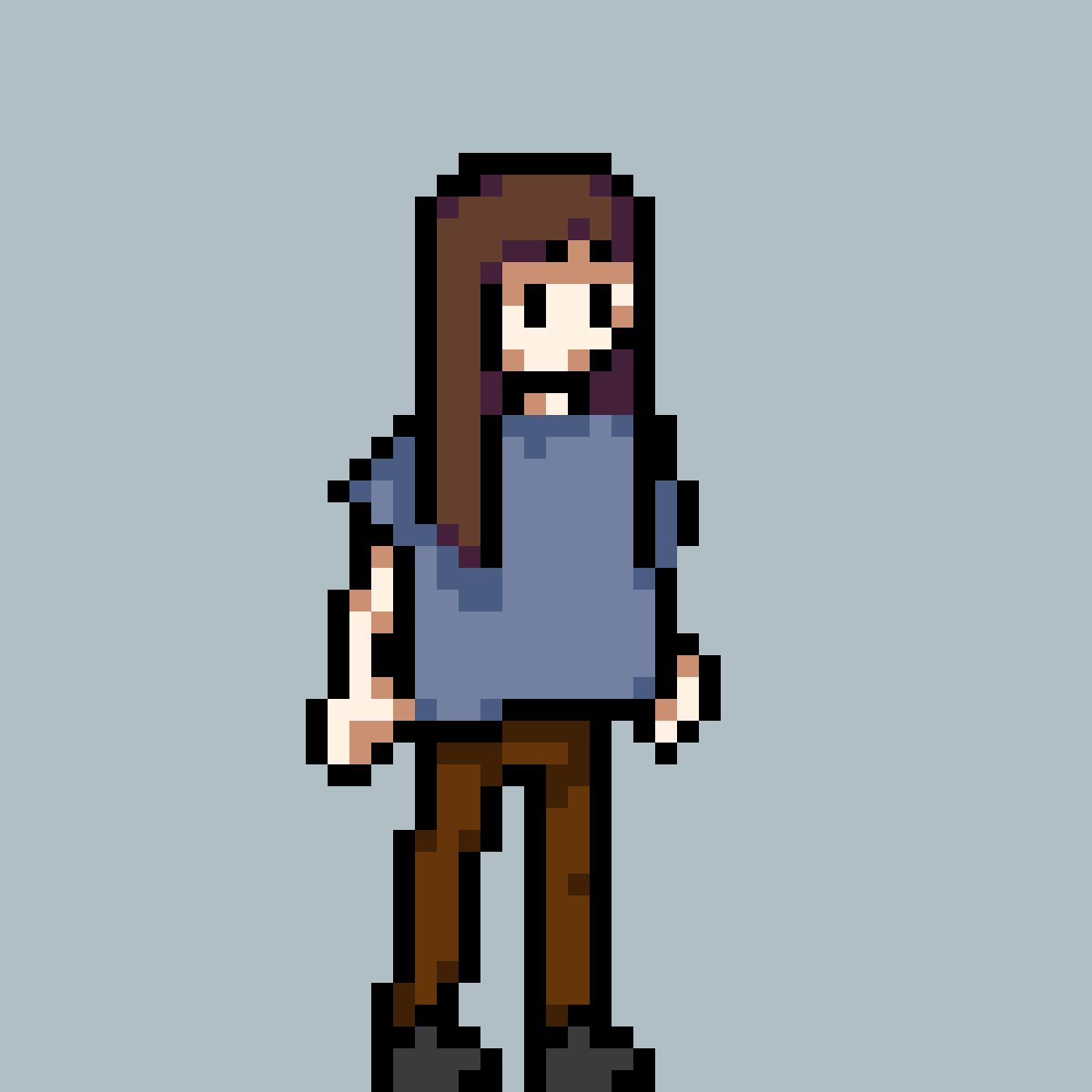 Pixilart - Character Idle by Oddiest