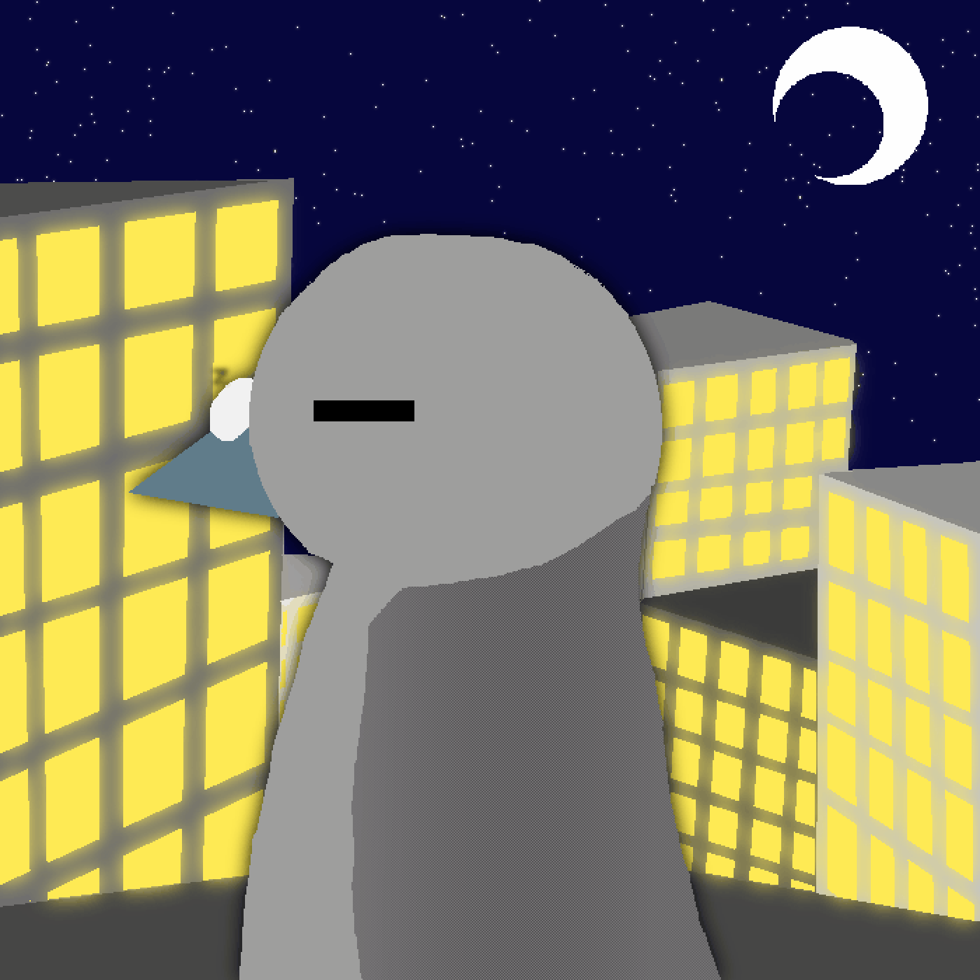 Pixilart - sleepy pigeon by nathan-blessman