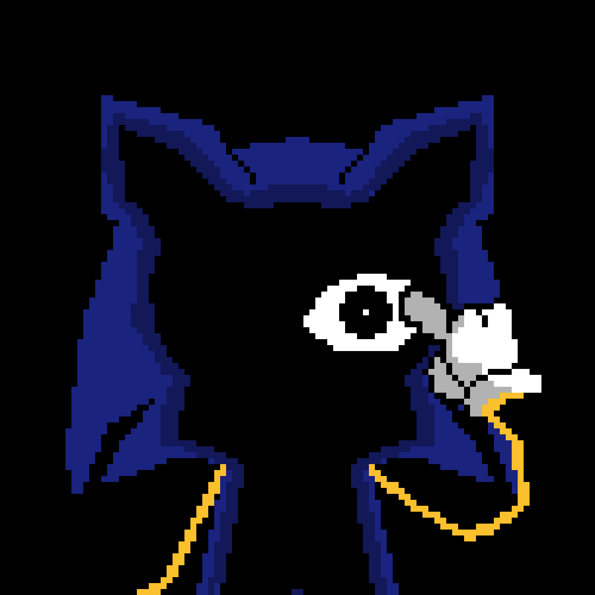 Pixilart - Cyclops Sonic by JakeTheAnimator