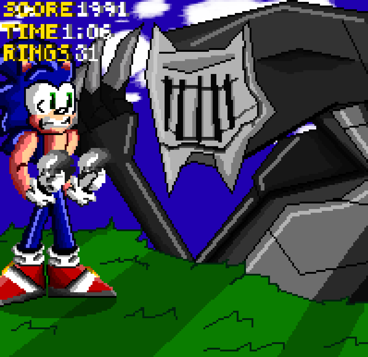 Pixilart - Giganto boss fight but in 16 bit by png-guy-lol