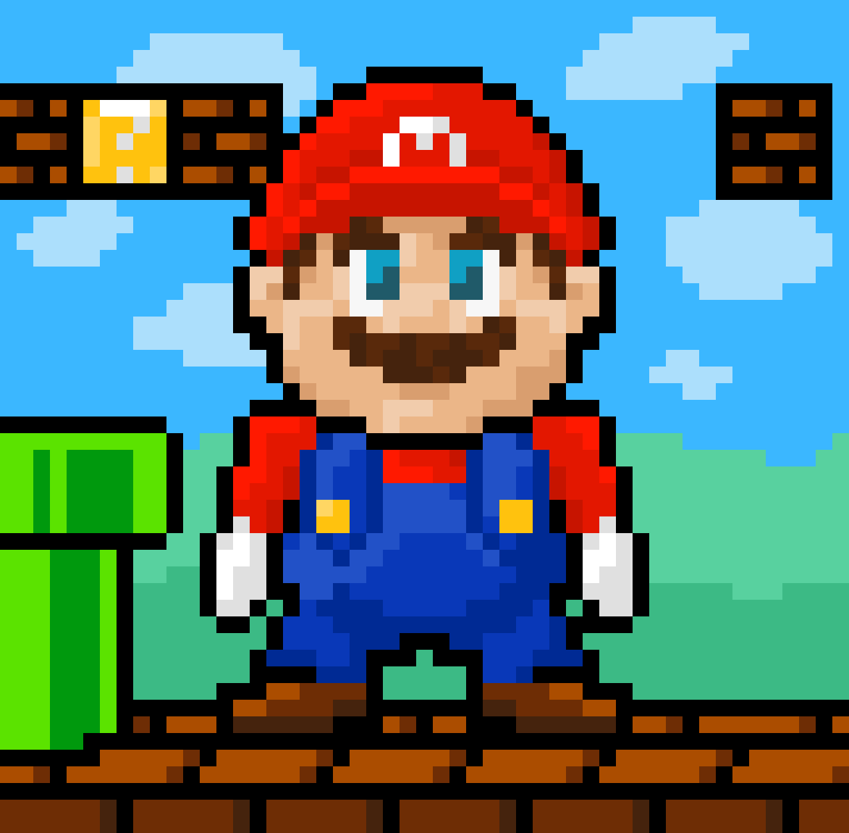Pixilart - Super Mario by garrett5