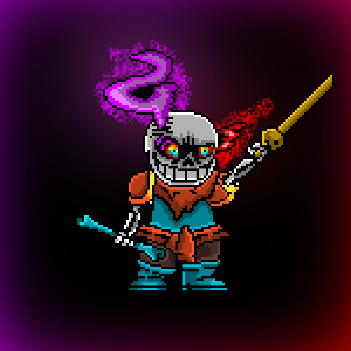 Pixilart - DUSTTRUST SANS! by M1LKYS0DA