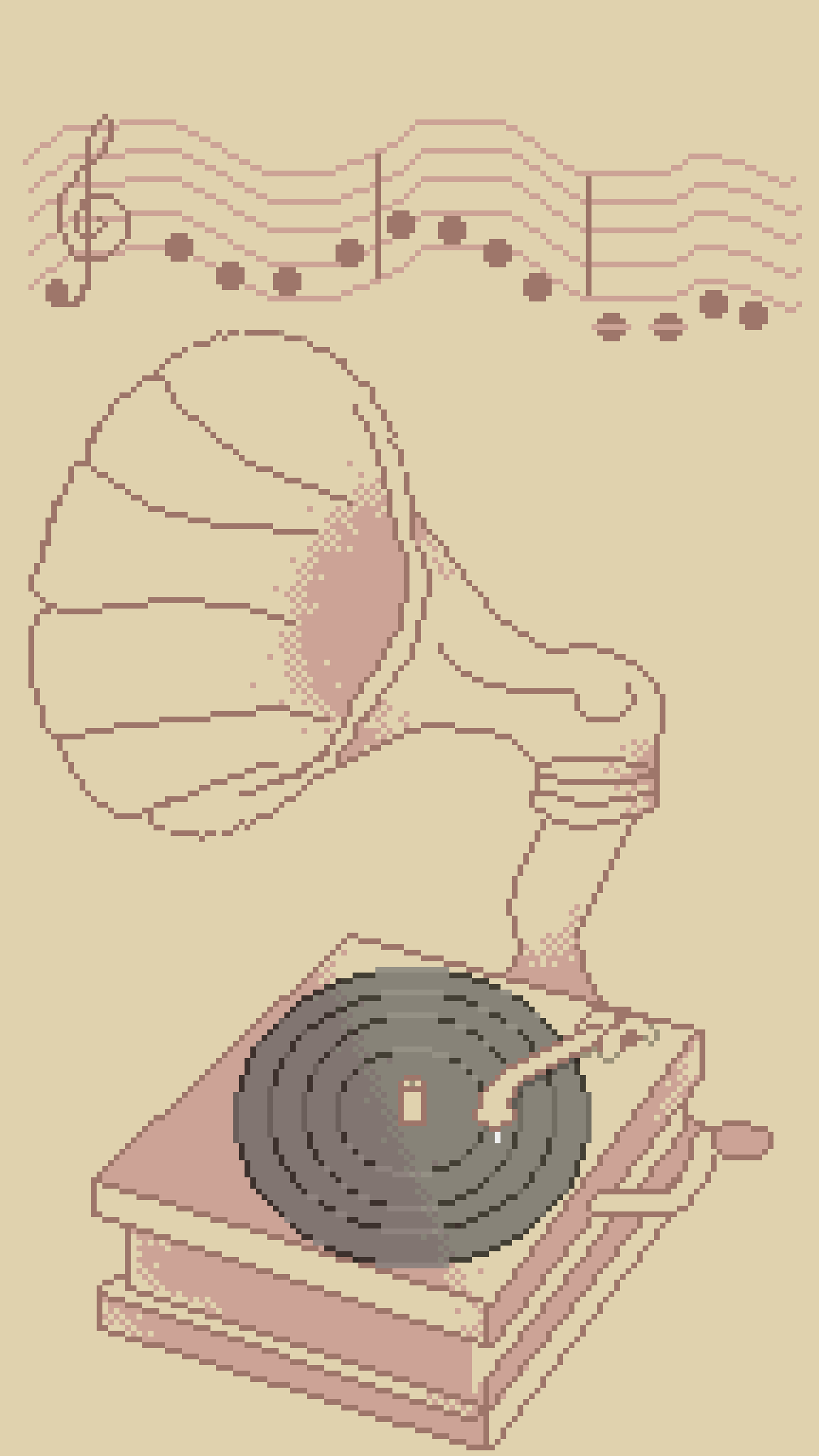 Pixilart - Gramophone by Koidamoi