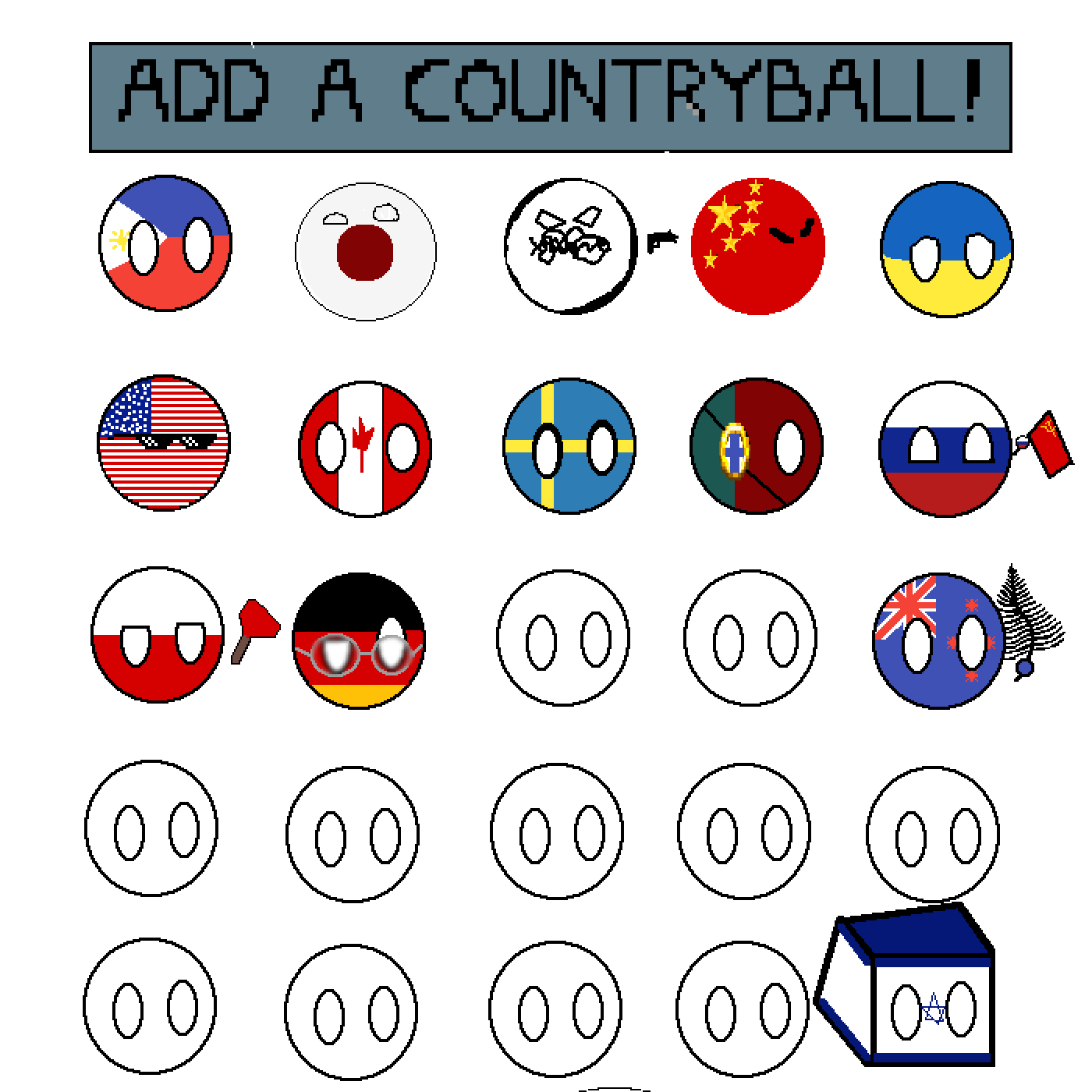 Pixilart - Add A Countryball by prosweden