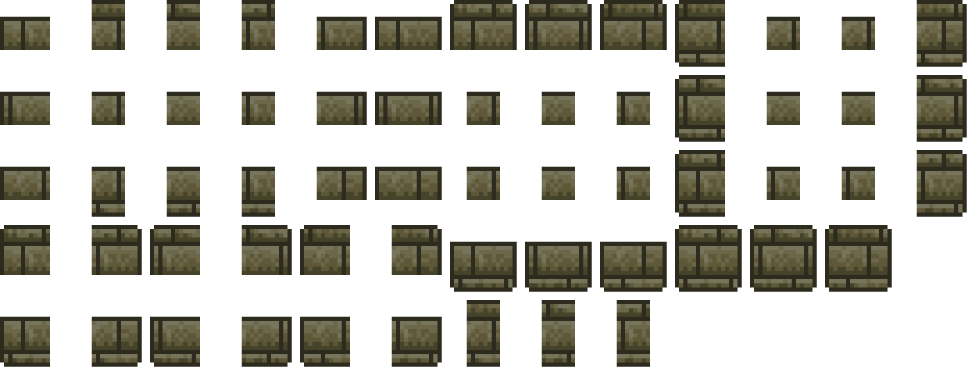 Pixilart - Terraria Wall ID #34 | Sandstone Brick Wall by tSpritesheeter