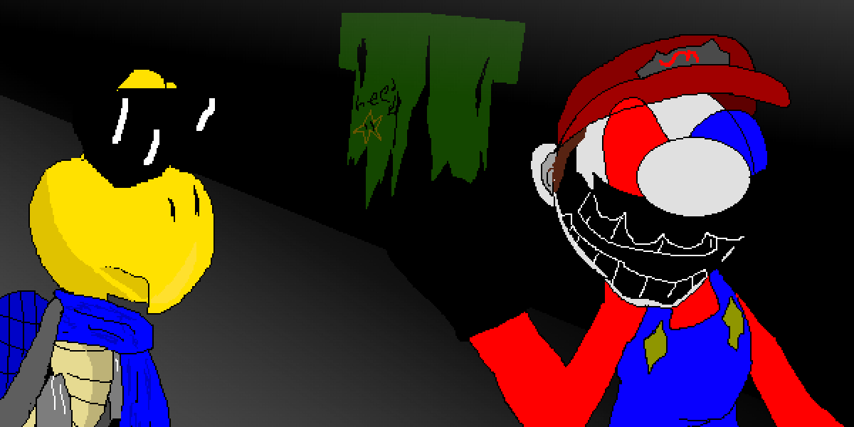 Pixilart - M4r10 Encounter by Bru-39