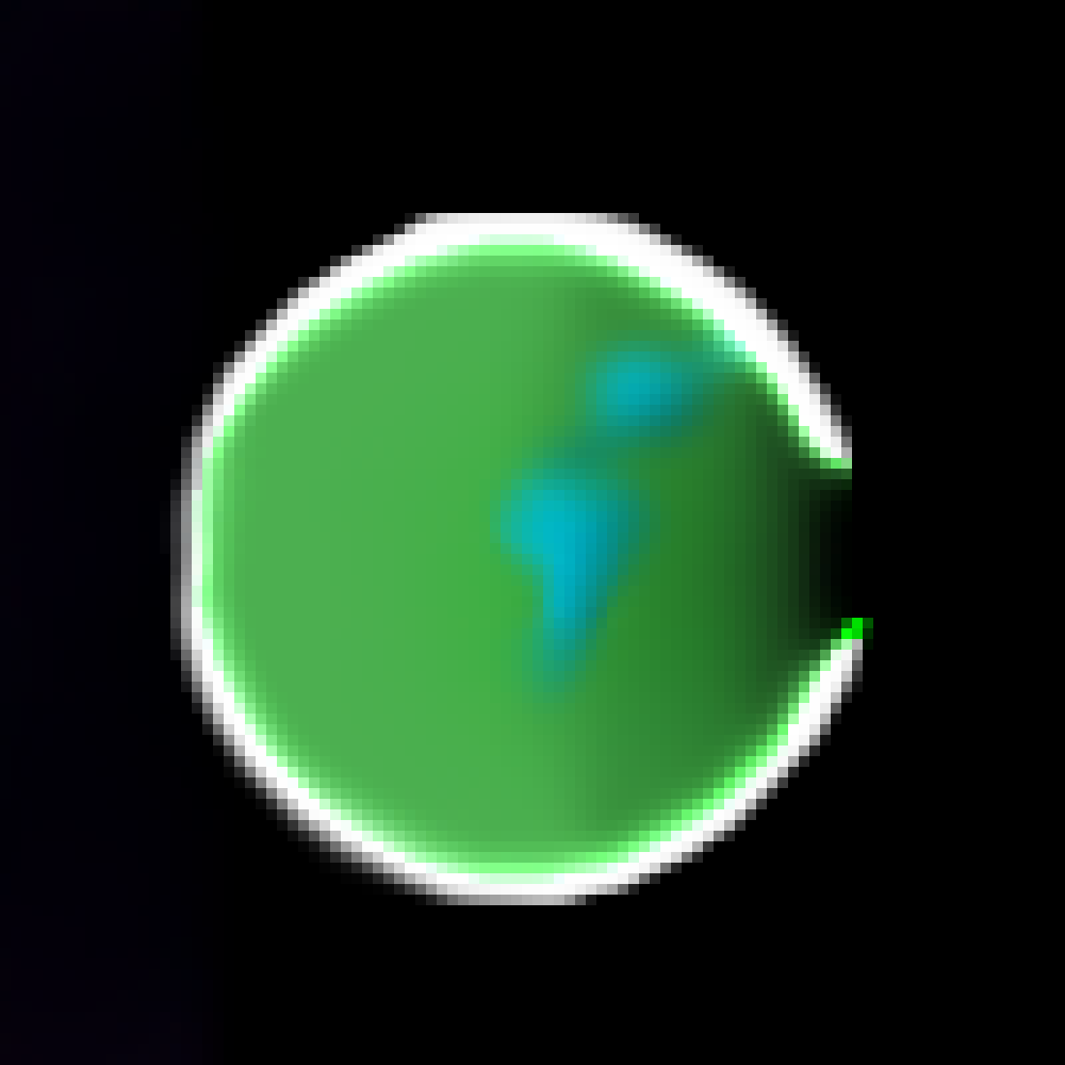 Pixilart - habitable planet (100th drawing) by OverNoobyDraw