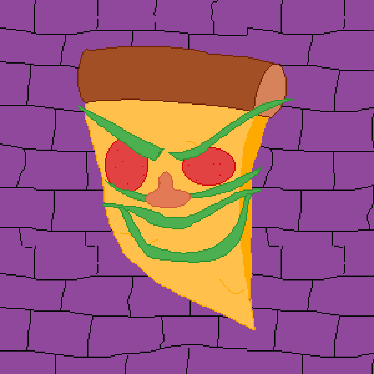 Pixilart - normal pizza face:) by Alex-wubbox