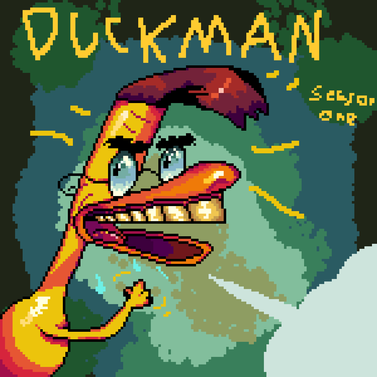 Pixilart - Duckman by Healingspider