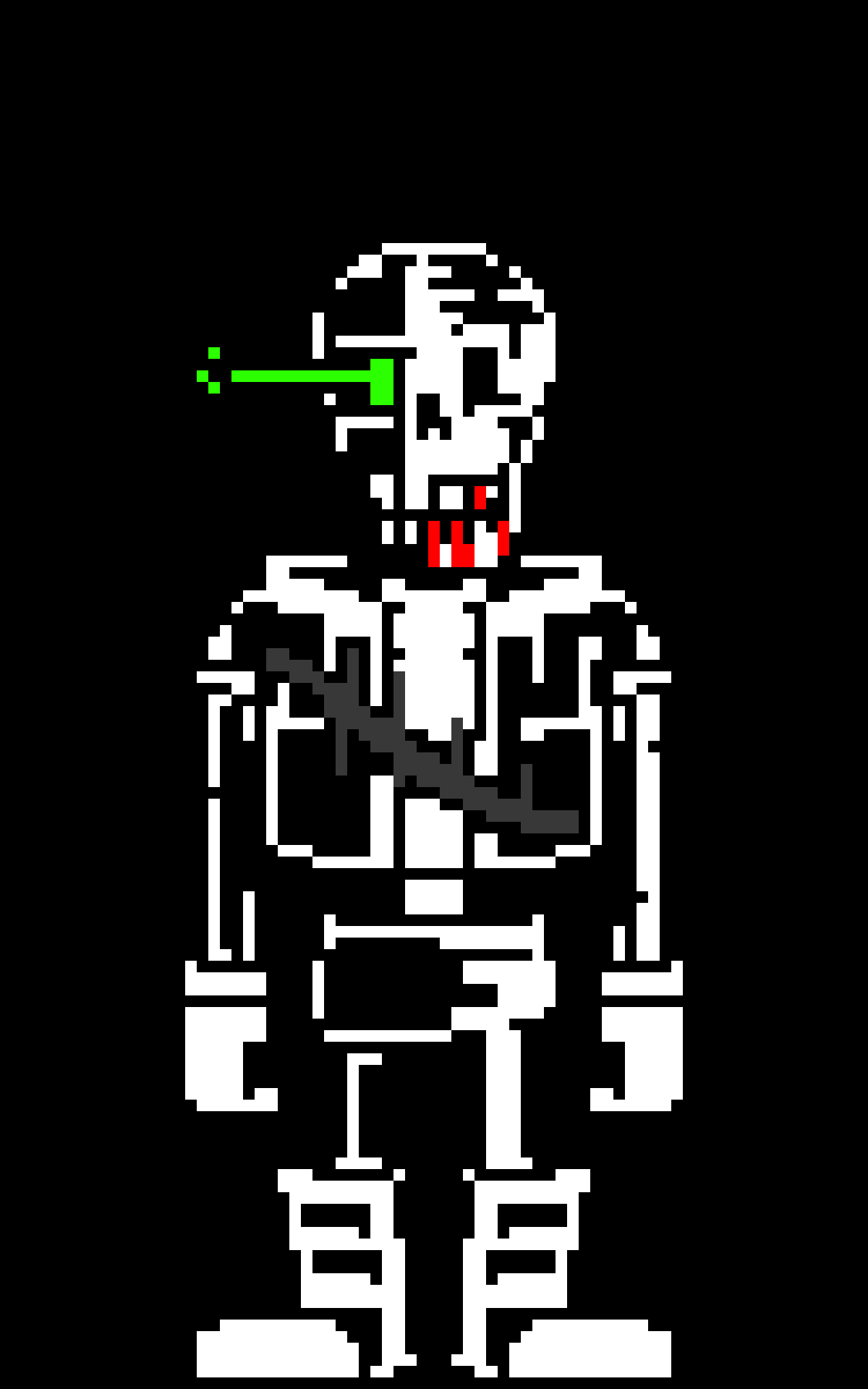 Pixilart - Undertale Disbelief : BackBone's Hatred by HDS-sans