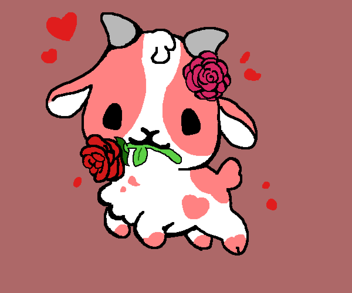 Pixilart - Goat base by Lillypetal101