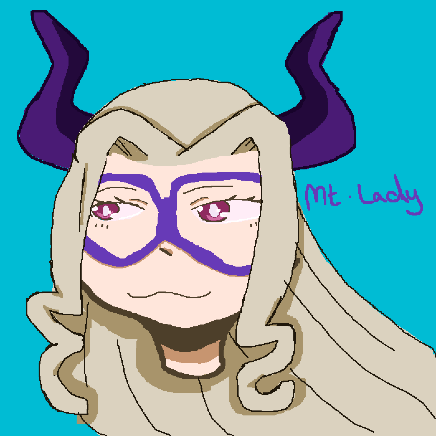 Pixilart - mt lady by chibi-chan