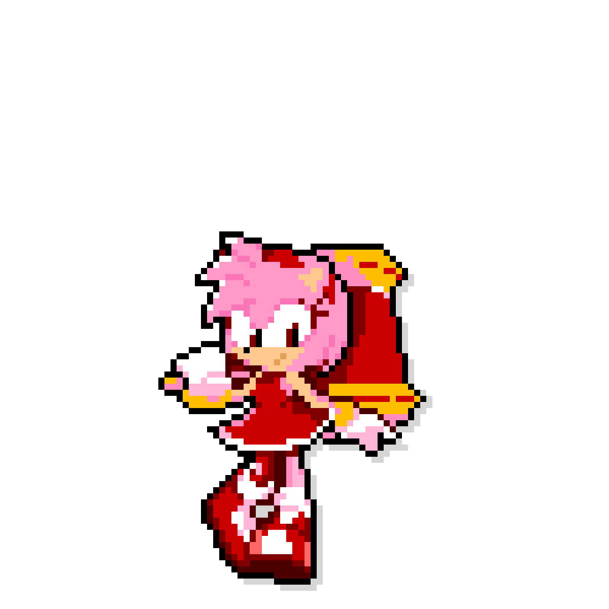 Pixilart - Amy Rose by IAmCrunchy