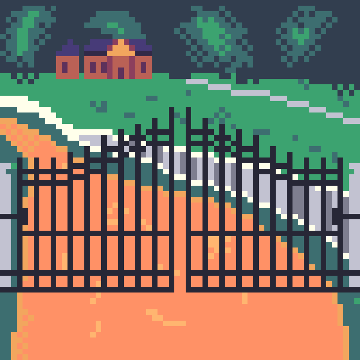 Pixilart - Gate by Otwald