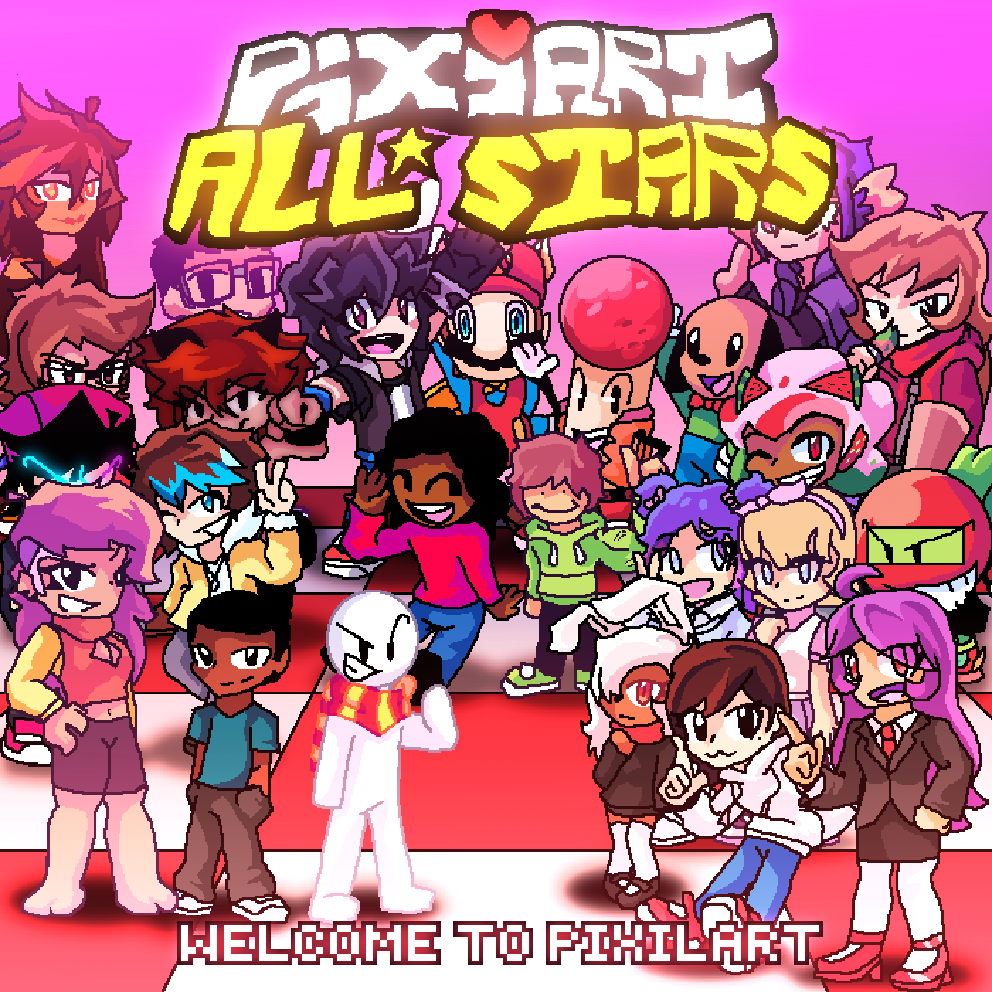 Pixilart - Pixilart All Stars by Filipizin