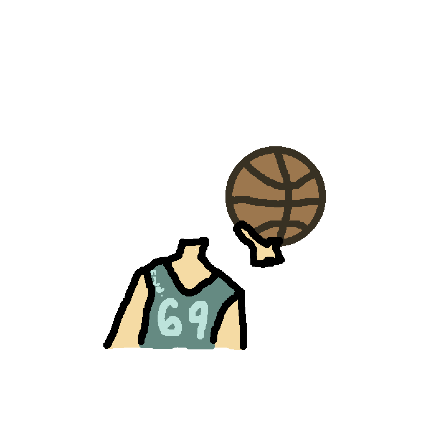 Pixilart - ballin' by sosumidbd